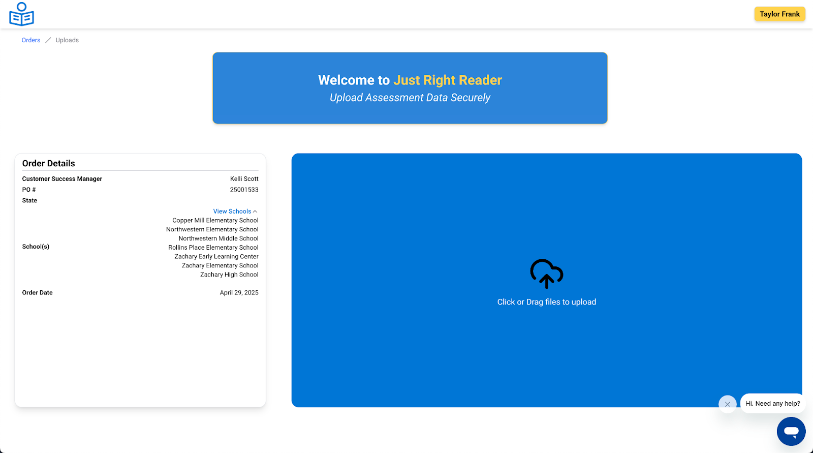 How to Upload Your Student Data for Data Driven Take-Everywhere ...